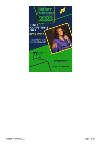 Reset Conference 2023 - Success Express Marketing Solutions Flip PDF ...