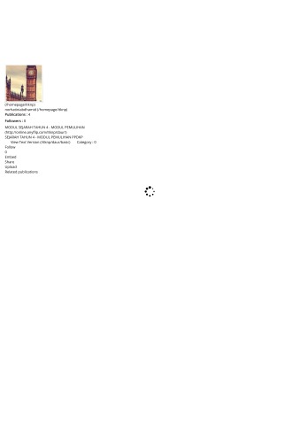 MODUL SEJARAH TAHUN 4 - MODUL PEMULIHAN - norhatiniabdhamid Flip PDF _ AnyFlip - Fasihah Mat ...