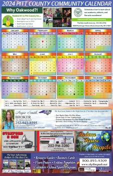 Pitt County Community Calendar 2024 - Skyline Publishing Flip PDF | AnyFlip