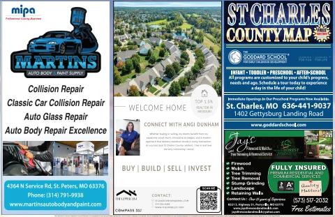 St Charles County Map