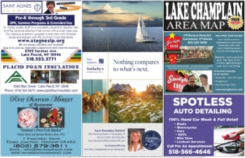 Lake Champlain Area Map Cover - Skyline Publishing Flip PDF | AnyFlip