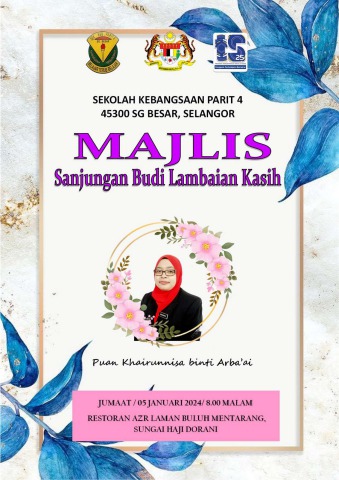 Majlis Sanjungan Budi Lambaian Kasih Cg Khairunnisa - RAK MAYA SK PARIT ...