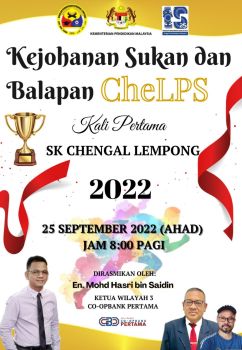 KEJOHANAN SUKAN DAN BALAPAN CheLPS 2022 - EKA NOORUL AZWANI BINTI ...