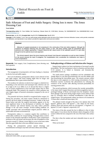 Artikel_Safe_Aftercare_of_Foot_and_Ankle_Surgery__Doing_less_is_more ...