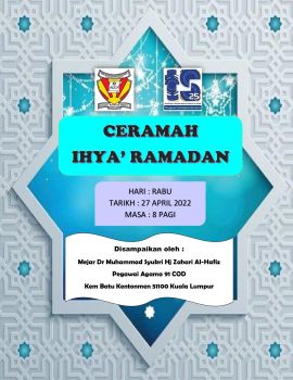BUKU PROGRAM IHYA' RAMADAN 2022 - g-20402000 Flip PDF | AnyFlip