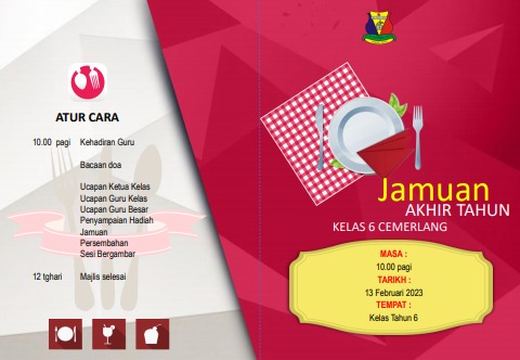 BUKU PROGRAM JAMUAN TAHUN 6 - qbd4971 Flip PDF | AnyFlip