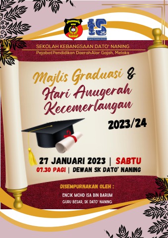 Buku Program Majlis Graduasi dan Hari Anugerah Kecemerlangan 20232024 ...