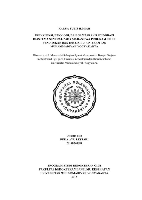 Halaman Judul Membuat Halaman Judul Atau Cover Skripsi/Makalah/Laporan