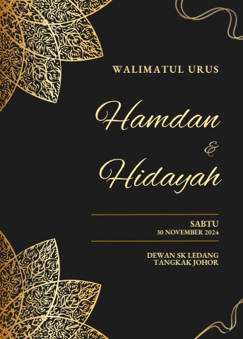 Majlis Perkahwinan Hamdan & Hidayah - NUR SABRINA BINTI SUHAIMI KPM ...