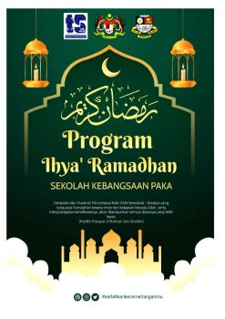 BUKU PROGRAM IHYA' RAMADAN SK PAKA 2022M 1443H - Angah Rahim Flip PDF ...