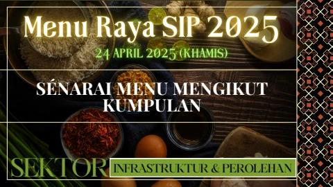 MENU RAYA SIP 2025
