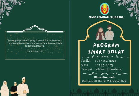BUKU PROGRAM SMART SOLAT SMKLS