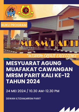 BUKU PROGRAM MAT MUAFAKAT MRSM PARIT KALI KE 12 TAHUN 2024 ...