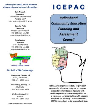 2015-16 What is ICEPAC flyer 8.5x7.5 - Luck Community Education ~ Amy ...