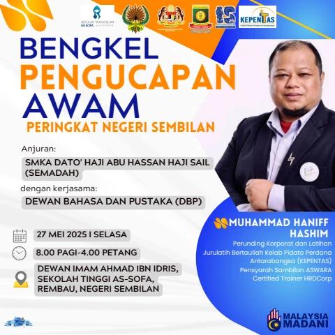 BUKU PROGRAM PENGUCAPAN AWAM PERINGKAT NEGERI SEMBILAN ANJURAN SEMADAH ...