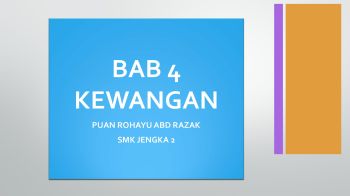 KEWANGAN - ROHAYU ABD RAZAK | Membalik PDF Dalam talian | AnyFlip