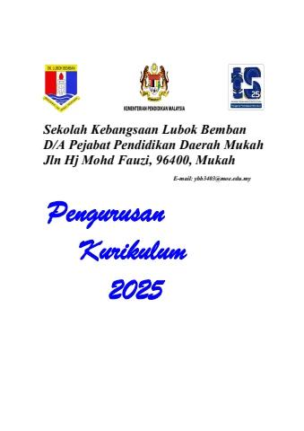 BUKU PENGURUSAN KURIKULUM SESI 2025 - g-05297413 Flip PDF | AnyFlip