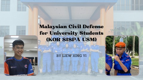 Malaysian Civil Defense for University Students (KOR SISPA USM)