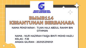 TUGASAN 2 BMMB1144 KESANTUNAN BERBAHASA - faiqahazli Flip PDF | AnyFlip