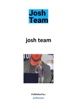 josh team - gordonfrahe789 Flip PDF | AnyFlip