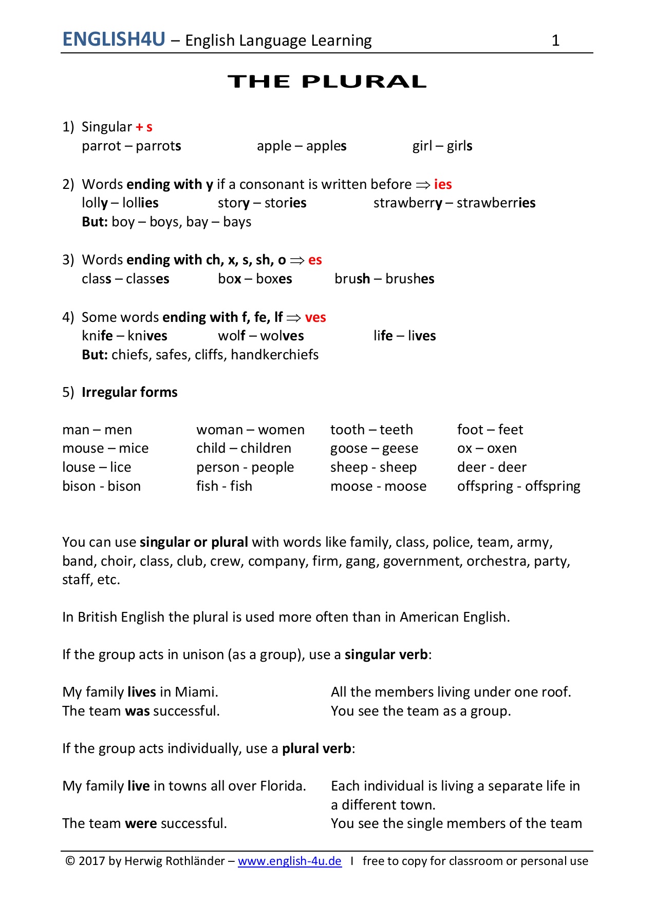 English4u If Clauses English4You