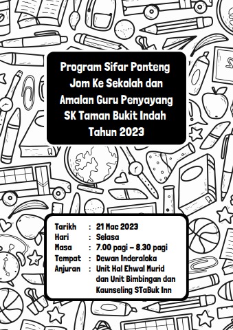 Program Sifar Ponteng Jom Ke Sekolah dan Amalan Guru Penyayang 2023 ...