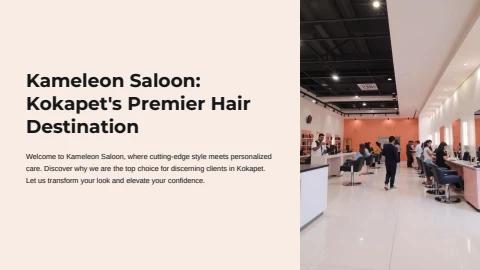 Best hair salon in Kokapet