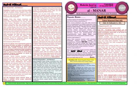 Buletin Jum'at Edisi 127 - 4 JuLi 2025 - Islamic Center Flip PDF | AnyFlip