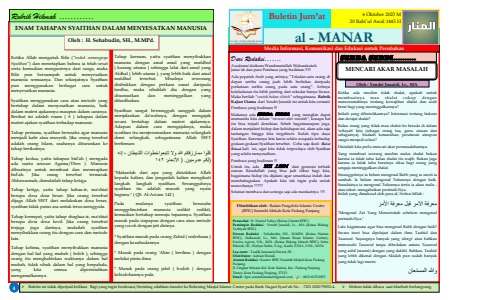 Buletin Jum'at Edisi 36 - Islamic Center Flip PDF | AnyFlip