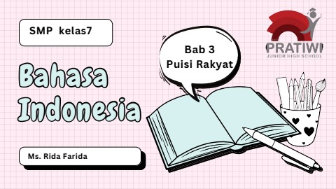 Bab 3 Puisi Rakyat - Rida Farida Flip PDF | AnyFlip