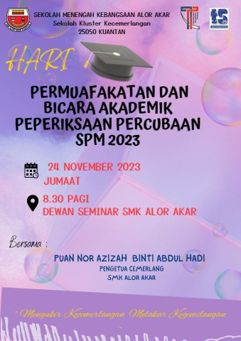 BROSUR HARI PERMUAFAKATAN DAN BICARA AKADEMIK PPC 2023 (1) - Norliza Yaacob Flip PDF | AnyFlip