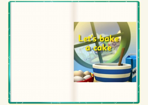 Let's bake a cake (long a pattern)