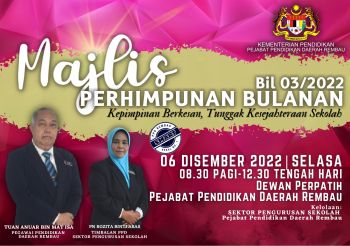 PERHIMPUNAN DWIBULANAN PPD REMBAU BIL 3 2022 - ciklinda80 Flip PDF ...
