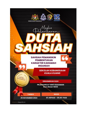BUKU PROGRAM PELANCARAN DUTA SAHSIAH SKKK 2024