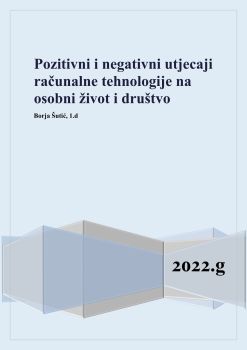 Pozitivne i negativne strane interneta - borja.sutic Flip PDF | AnyFlip