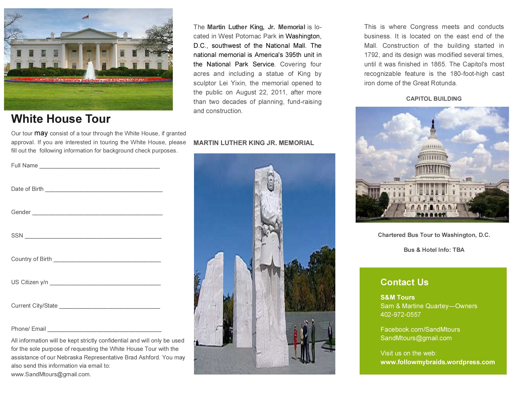 Washington Dc Visitors Brochure Virginia & Washington DC Road Trip: