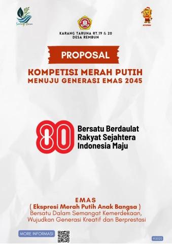PROPOSAL KOMPETISI MERAH PUTIH MENUJU GENERASI EMAS 2045