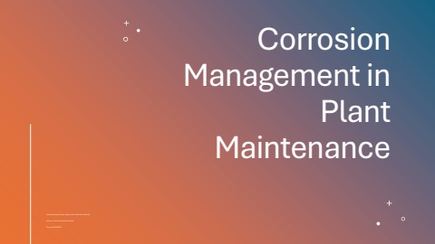 Corrosion Management in Plant Maintenance - Nuraini Yusoff Flip PDF | AnyFlip