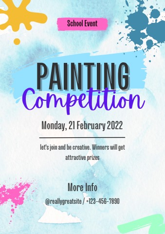 Painting Competition Classroom Poster - NORHIMA BINTI AZHAR KPM-Guru ...