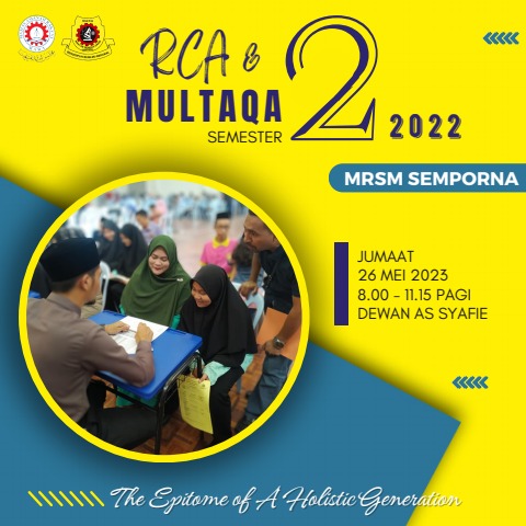 BUKU PROGRAM RCA & MULTAQA SEM 2 2022 - SARAH NABILAH AMRAN Flip PDF ...
