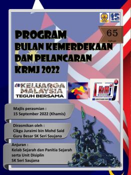 BUKU PROGRAM PENUTUPAN KEMERDEKAAN DA PELANCARAN KrMJ 2022 petang - farhanitawhid.ft Flip PDF ...