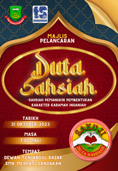 BUKU ATURCARA PELANCARAN DUTA SAHSIAH SMK MERPATI 2023 - CikgoO Ziellahy | Membalik PDF Dalam ...