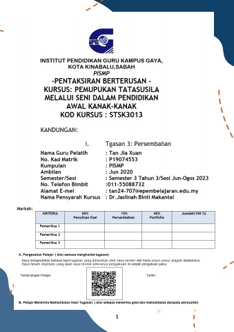 K1 TAN JIA XUAN SEJ SJKC 2 TUGASAN 3 - SEJ2-0619 Tan Jia Xuan Flip PDF ...