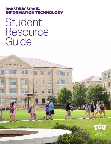 TCU IT Student Resource Guide 2024 - j.vanpelt Flip PDF | AnyFlip
