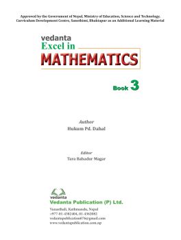Vedanta Excel in Mathematics Book 3 Final (2077) - vedantapublication076 Flip PDF | AnyFlip