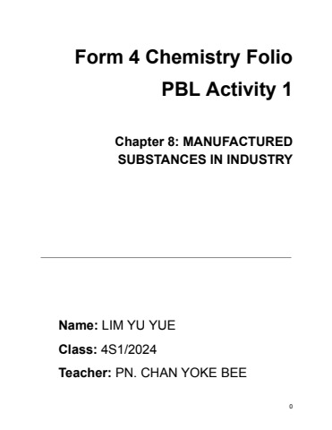 Form 4 Chemistry Folio - m-9529048 Flip PDF | AnyFlip