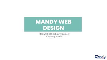 Top Website Design Company In India - Mandy web design ...