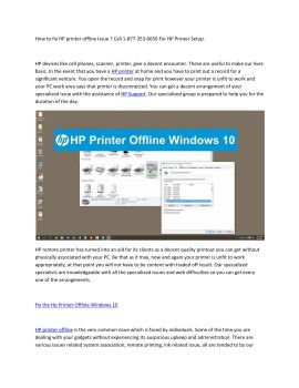 install hp printer | HP printer drivers - Printers Setup us Flip PDF ...