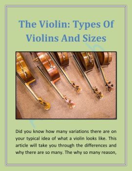 The Violin Types Of Violins And Sizes - asherlaub.com Flip PDF | AnyFlip