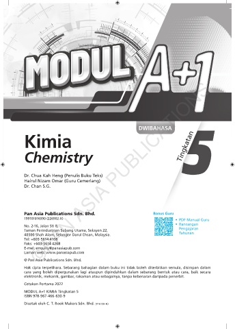 Page 2 - Modul A+1 Kimia Tingkatan 5